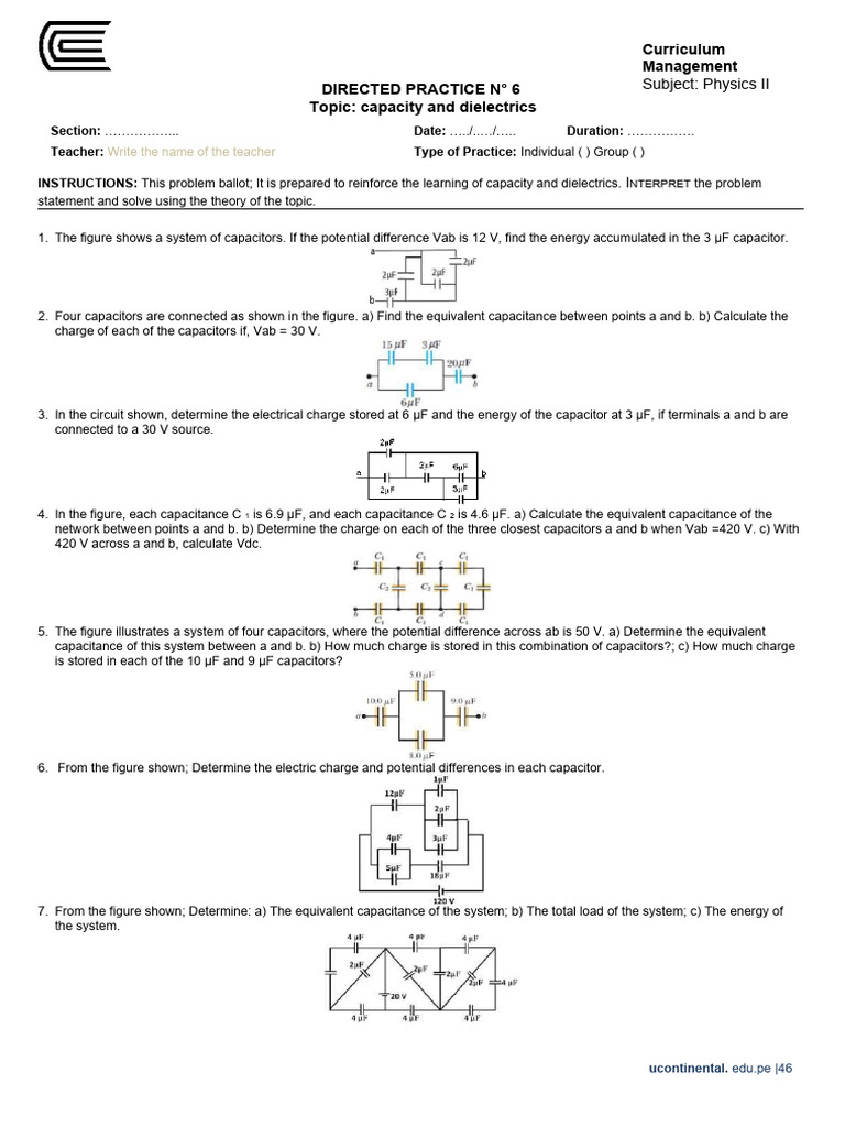 11 Capacitors | PDF | Capacitor | Capacitance