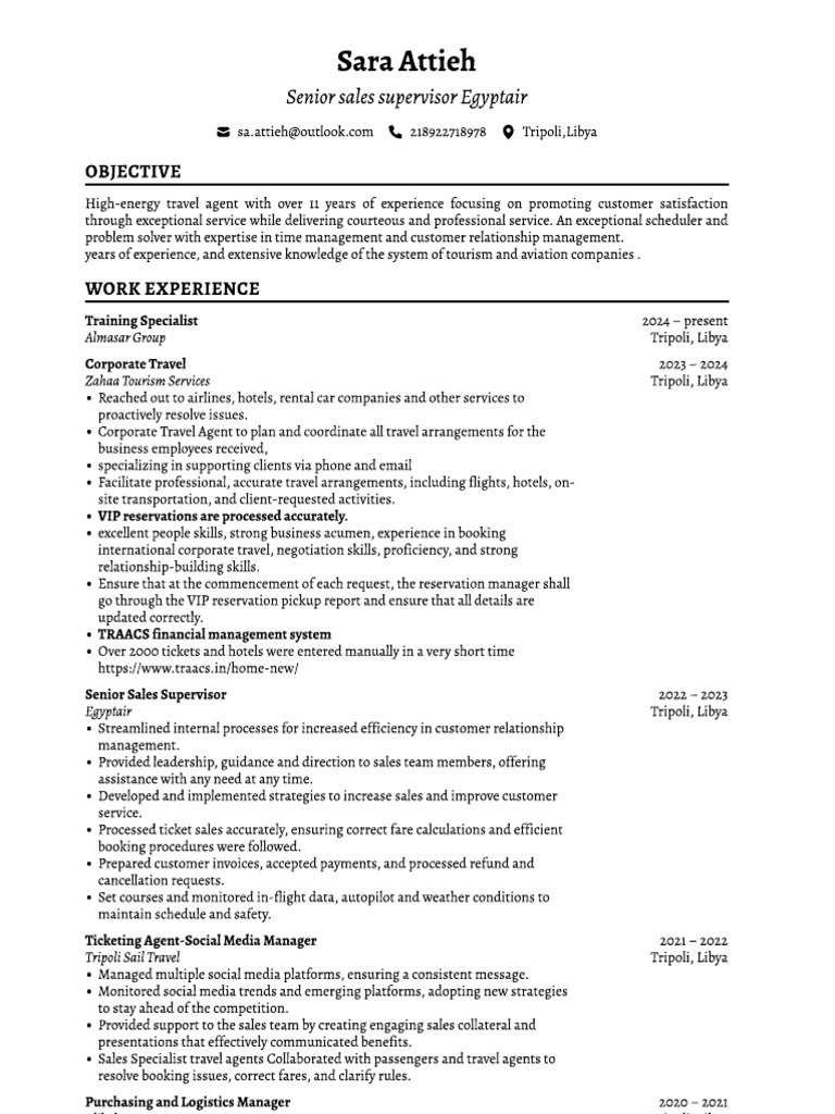 Sara Attieh - CV | PDF