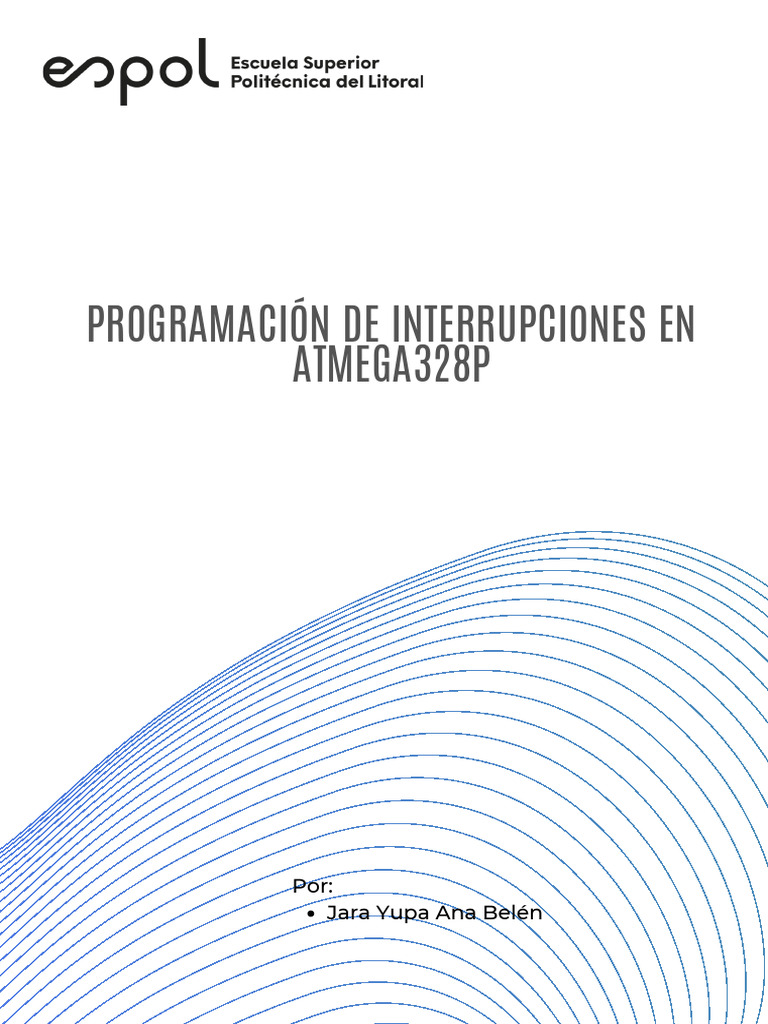 Interrupciones Electronica Deber | PDF | Programación de computadoras