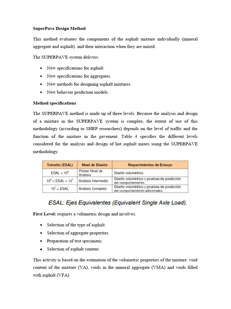 SuperPave Design Method | PDF | Construction Aggregate | Reliability ...