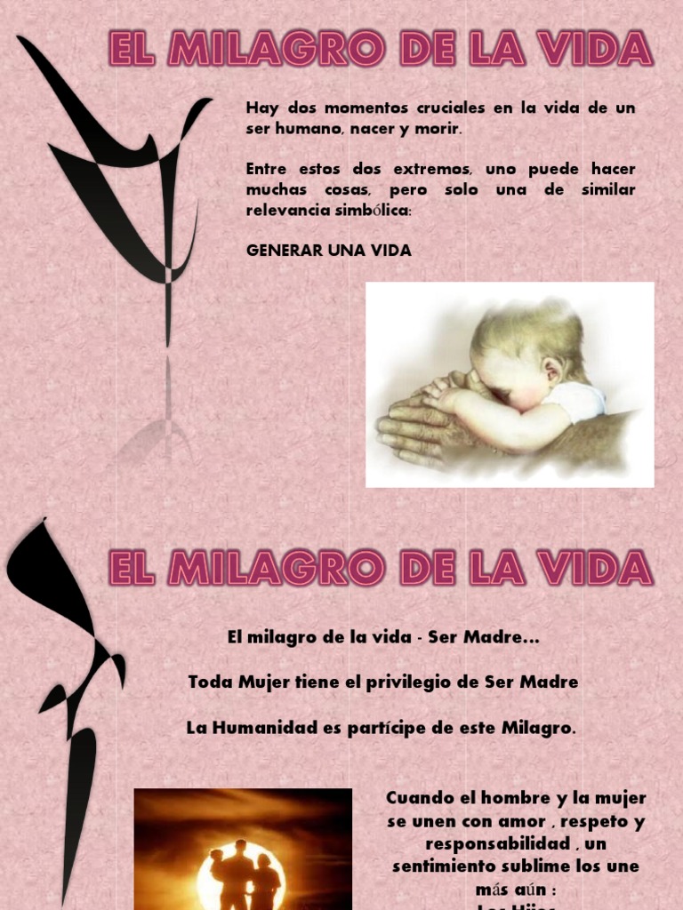 El Milagro de La Vida | PDF | El embarazo | Feto