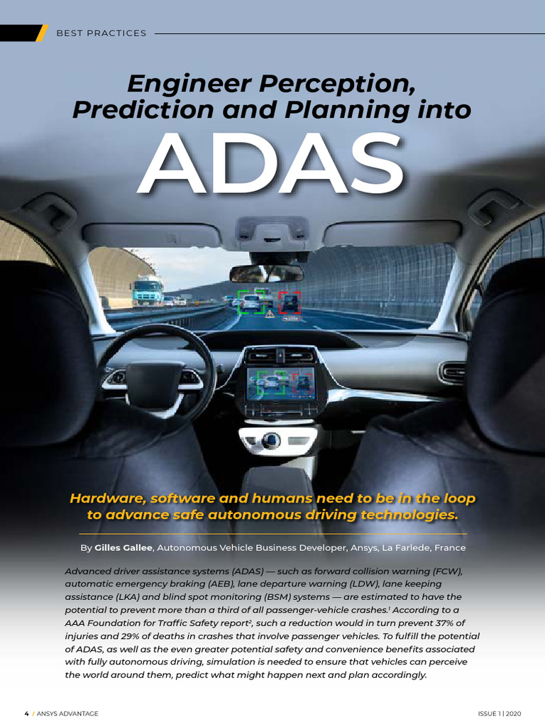 Enigneer Perception Prediction Planning Autonomous Aa v14 I1 2020 | PDF | Simulation | Traffic ...