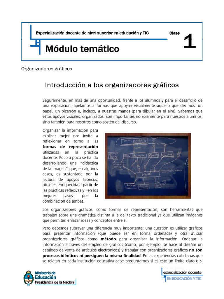 Microsoft Word - 2012 - mt1 - Orggraf - Clase1 Corr | PDF | Maestros ...