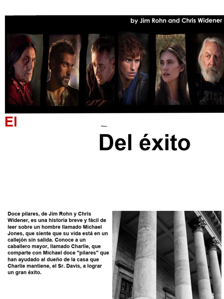 Doce Pilares del Éxito de Jim Rohn | PDF | Crecimiento personal y ...