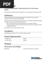 Pxie 6738 - Specifications - Pxie 6738 - Specifications - 2024 06 21 08 ...