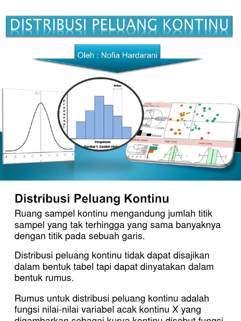 Contoh Soal Distribusi Peluang Kontinu | PDF