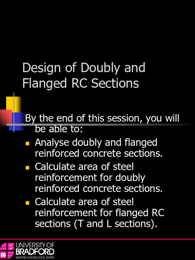 Design of Doubly and Flanged RC Sections-1 | PDF | Beam (Structure ...