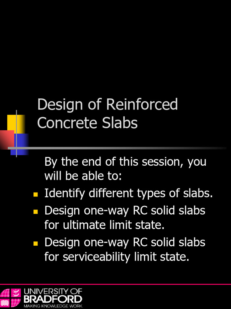 Reinforced Concrete Slab Design | PDF | Concrete | Structural Analysis