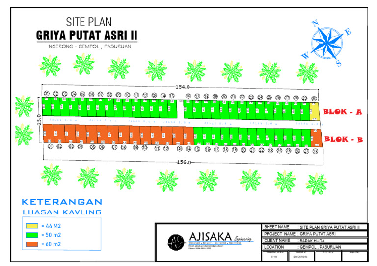 Griya Putat Asri-01.SITE PLAN | PDF