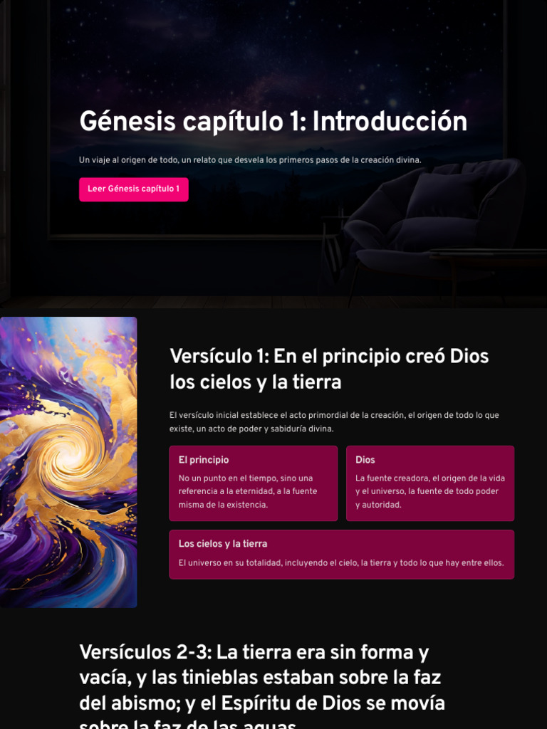Genesis 1 | PDF | Mitología | Creencia religiosa y doctrina