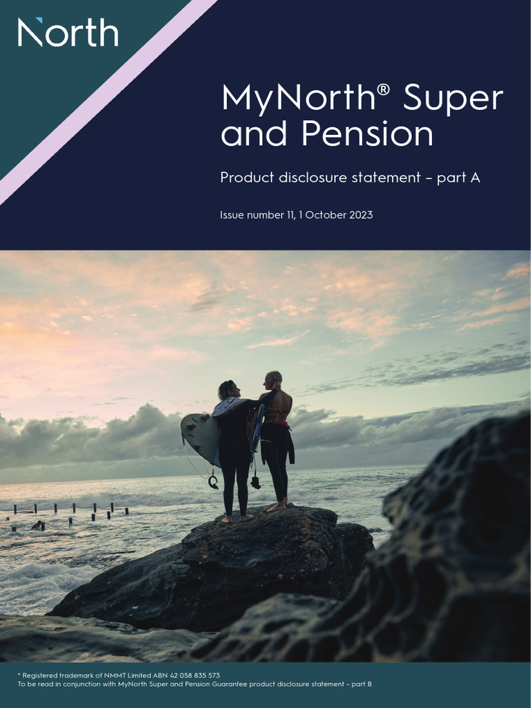 MyNorth SuperPension PDS | PDF | Pension | Cash