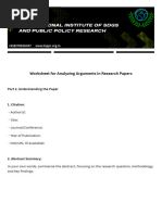 EPQ Source Validation Sheet | PDF | Computers