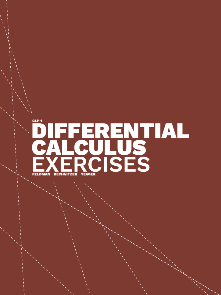 CLP-1 Differential Calculus Problem Book2 | PDF | Function (Mathematics) | Derivative