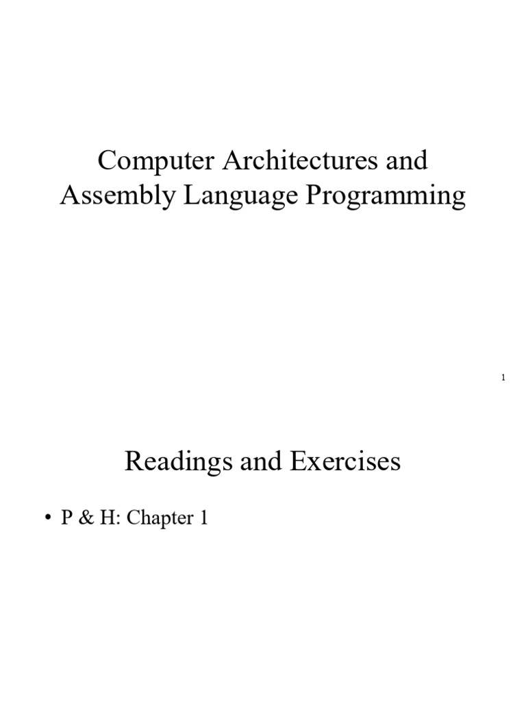 2 Computer Architecture Pdf Computer Data Storage Central Processing Unit