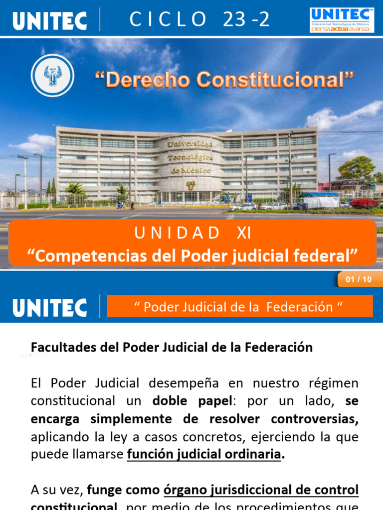 Competencias del Poder Judicial Federal | PDF | Judicaturas | Federación