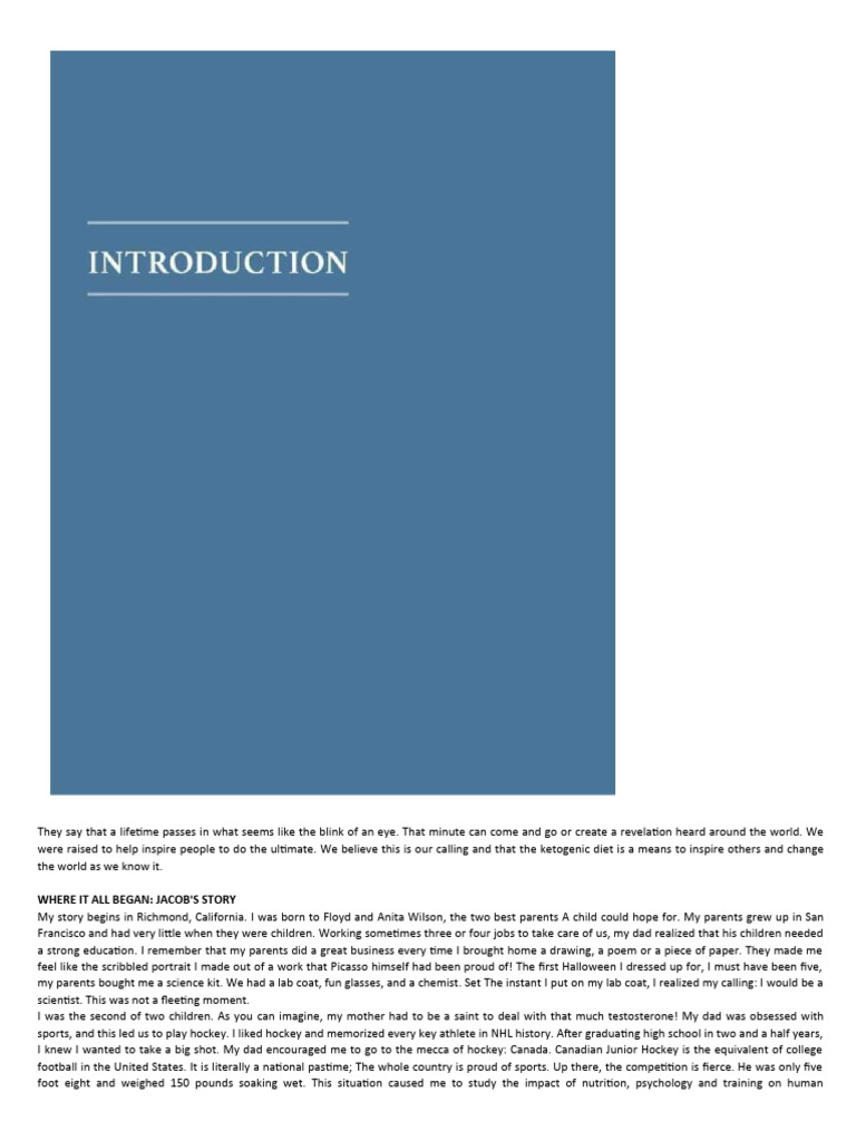 Ketogenic Bible CH1 and CH2 PDF | PDF | Low Carbohydrate Diet | Ketosis