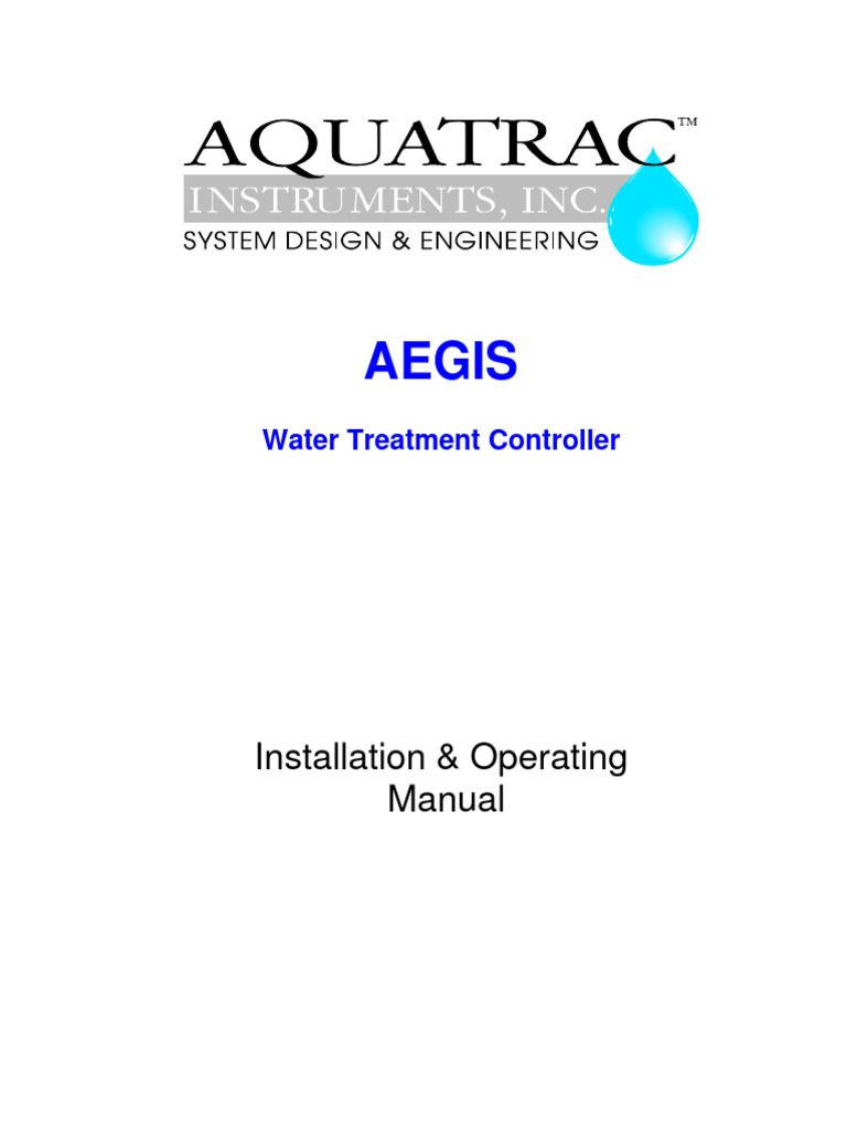 Aegis User | PDF | Boiler | Pump