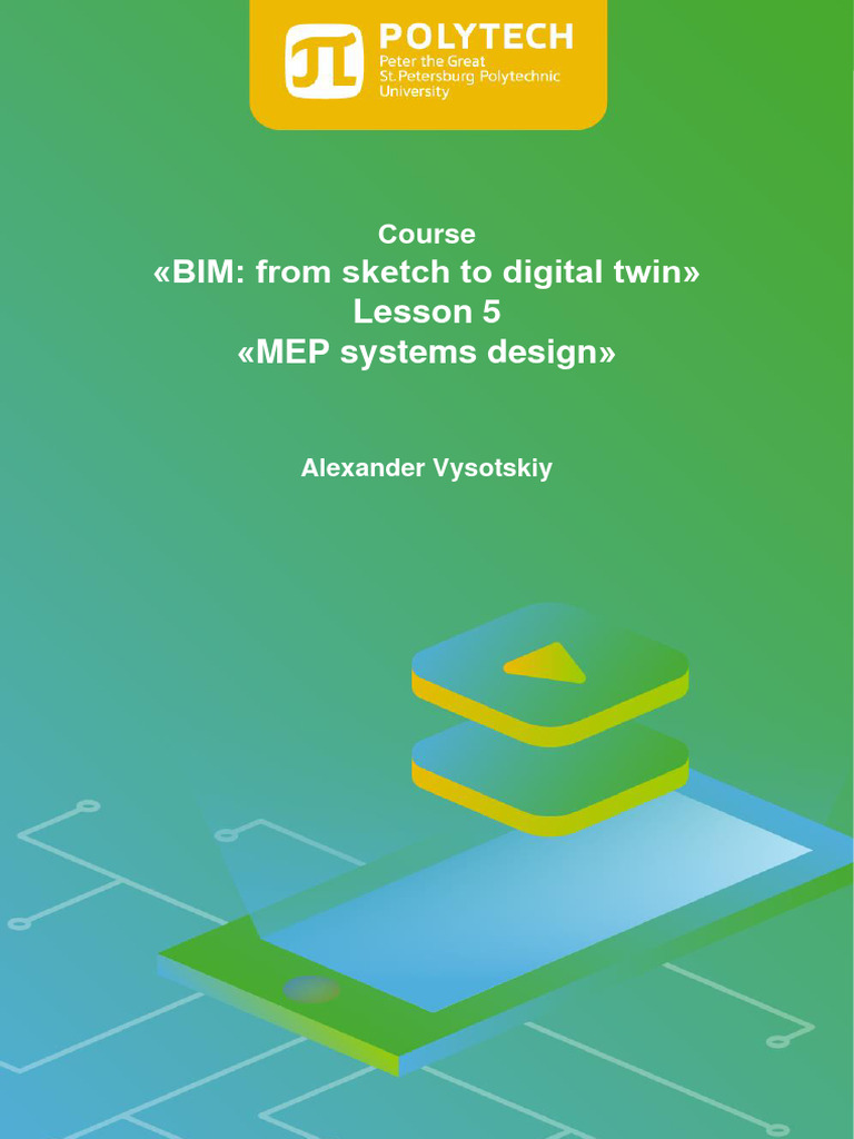 BIM Sketch To Digital Twins - Lesson 5. MEP Systems Design | PDF | Building Information Modeling ...