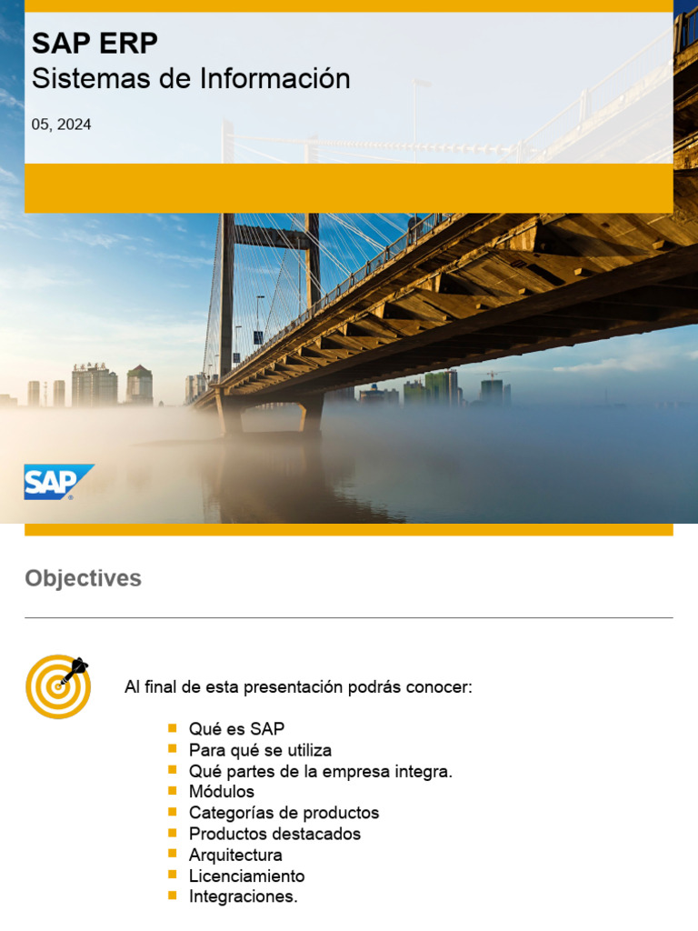 Sistemas de Información: Sap Erp | PDF | Sap Se