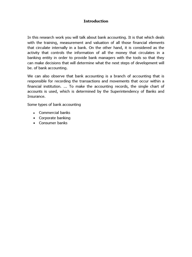 Definition of Bank Accounting | PDF | Banks | Central Banks