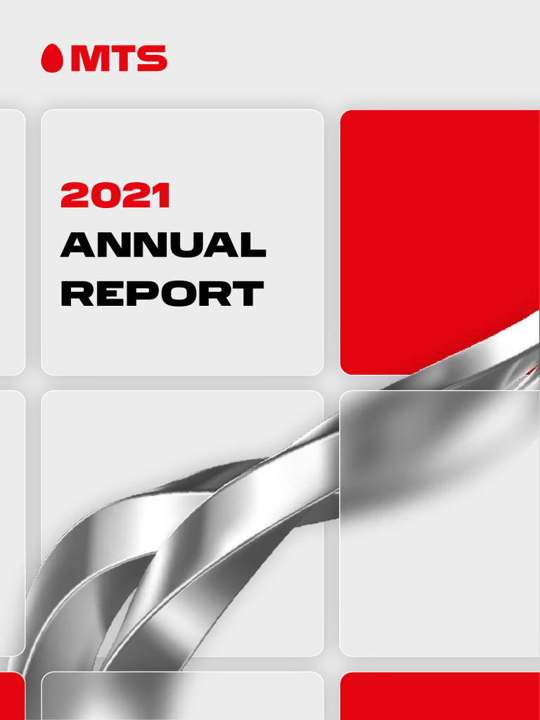 MTS Annual Report 2021 | PDF | Economies | Business