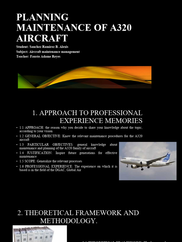 A320 Aircraft Maintenance Plan | PDF | Knowledge | Aircraft
