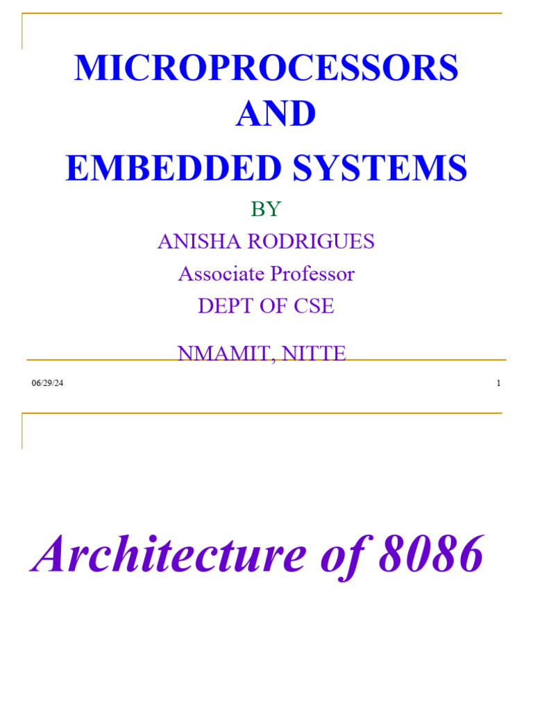 1 Architecture | PDF | Pointer (Computer Programming) | Computer Data