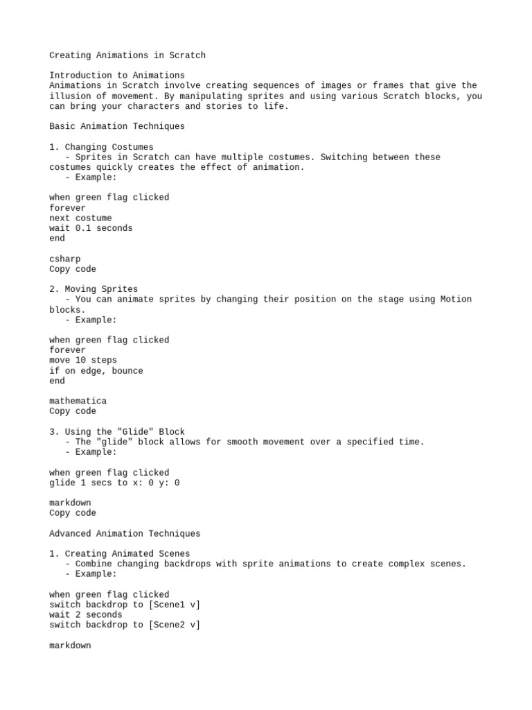 Interaction Through Broadcasting | PDF | Scratch (Programming Language ...