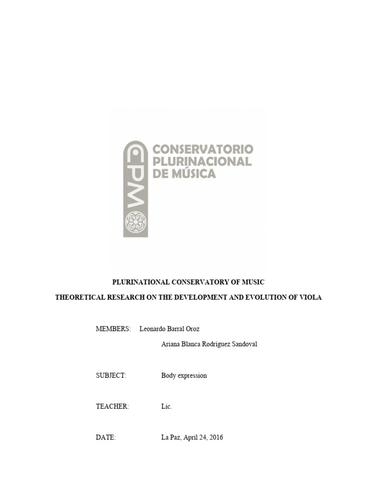 Viola, History | PDF | Viola | String Instruments