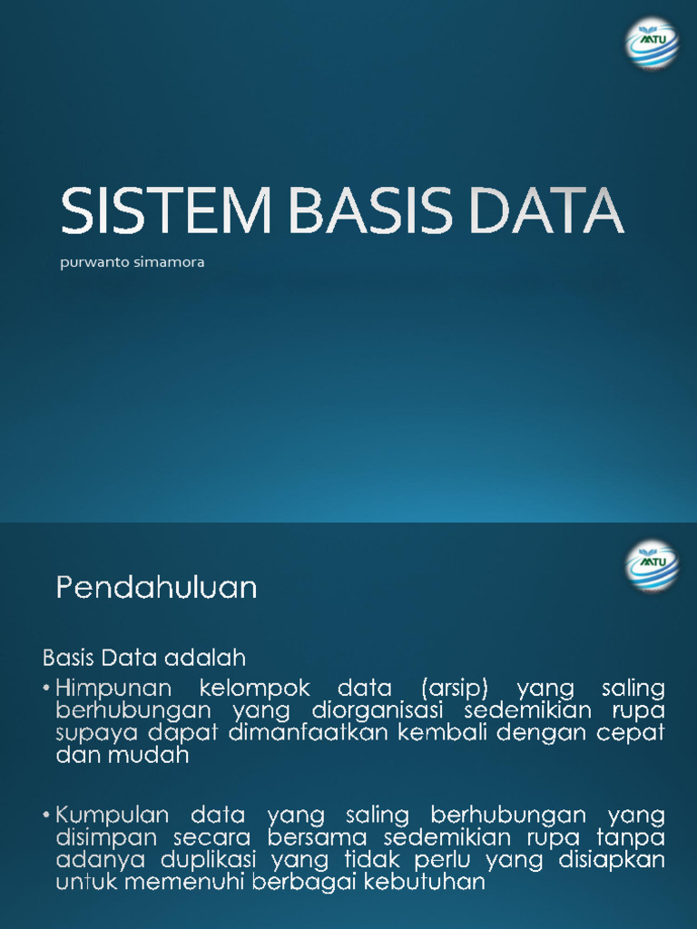Sistem Basis Data dan Operasinya | PDF | Seni | Komputer