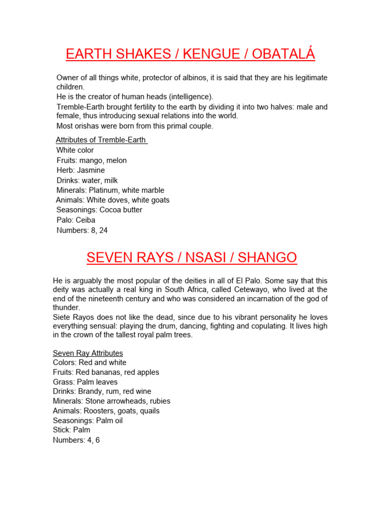 Earth Trembles | PDF | Deities