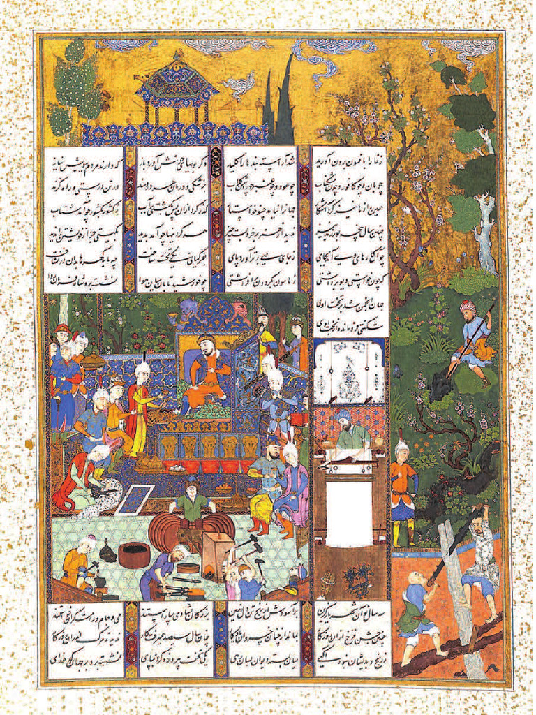 El Shahnamé: Ŷamšīd, Zahāk y Fereydún | PDF | Clásicos