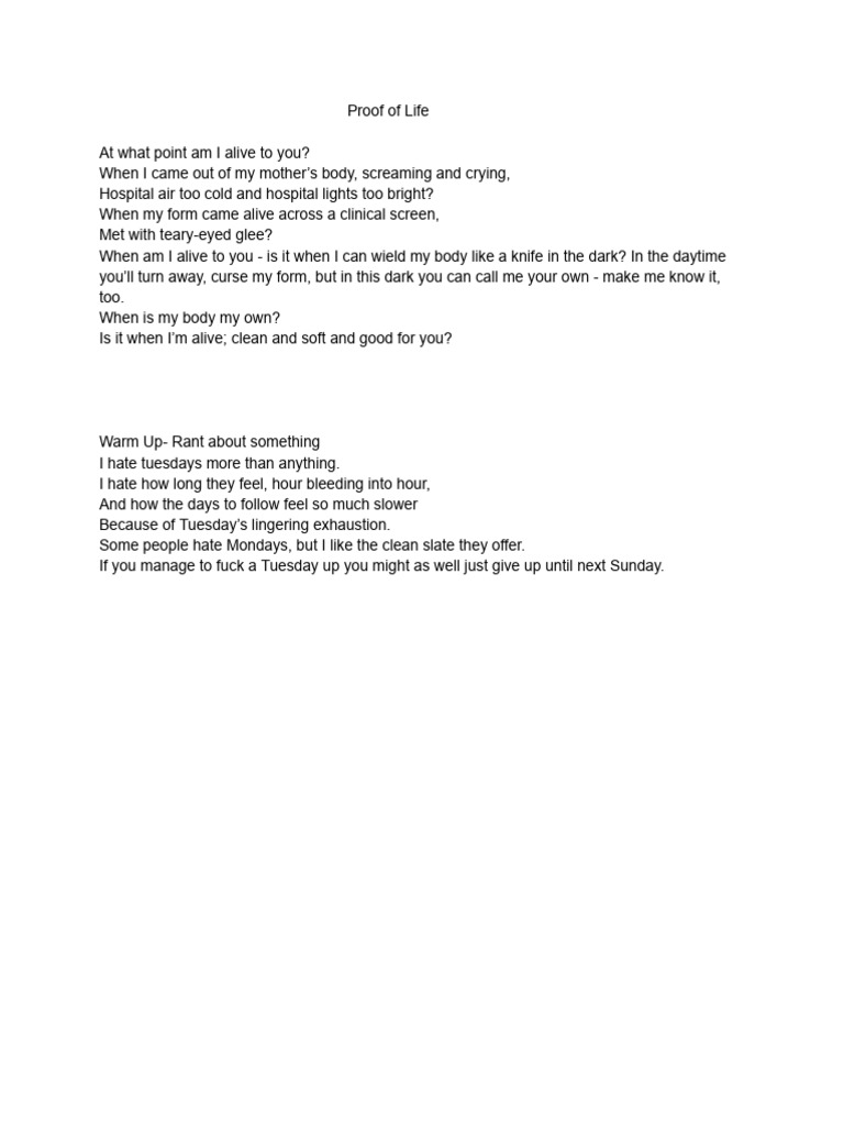 2 Political Poems | PDF