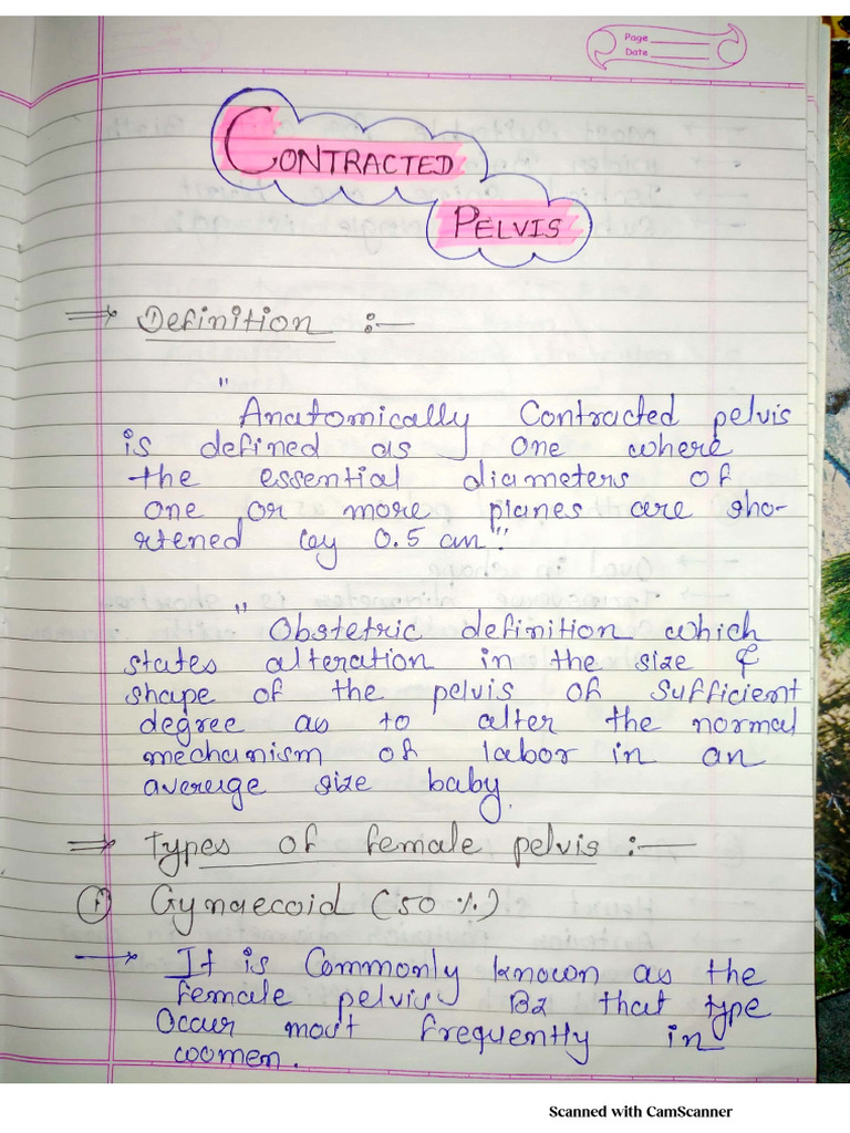 Contracted Pelvis | PDF