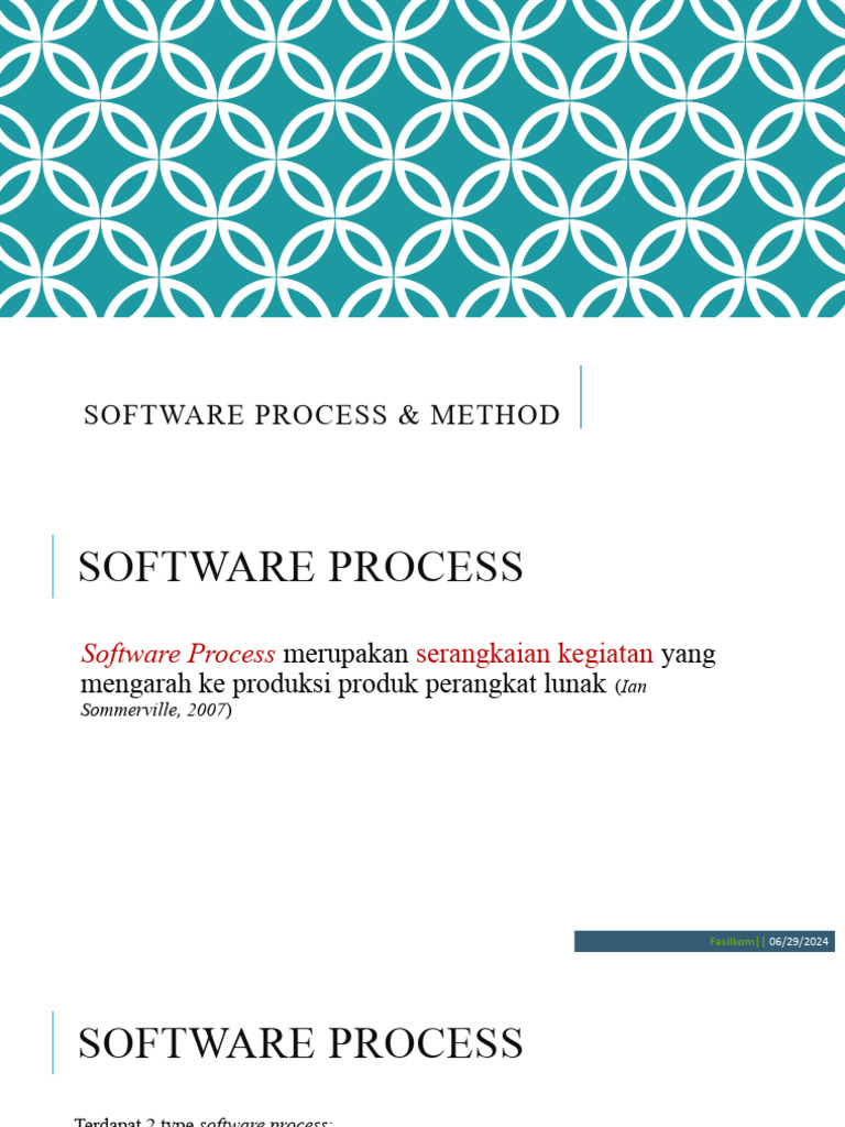 Materi 3 - Software Process | PDF