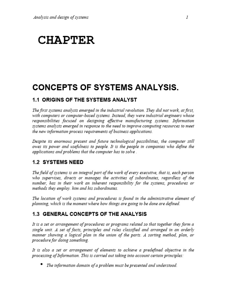 Systems Analysis and Design Manual | PDF | Conceptual Model | System