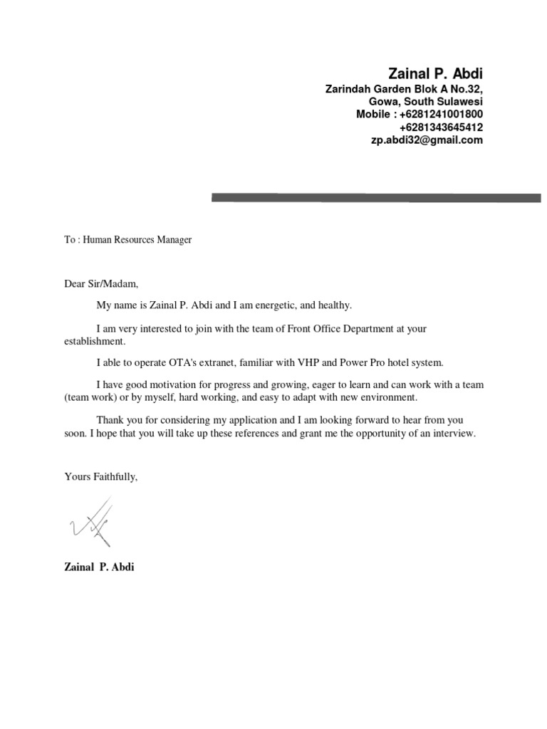 Zainal P Abdi-Cv-2022-Updated | PDF