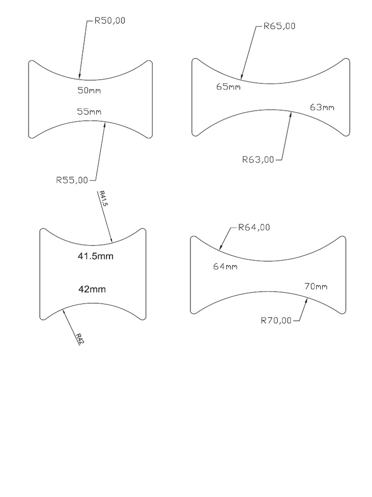 Radius Template/Radyus Sablon | PDF