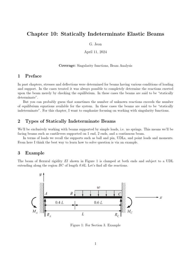 Chapter - 10 MIE222 | PDF | Beam (Structure) | Structural Engineering