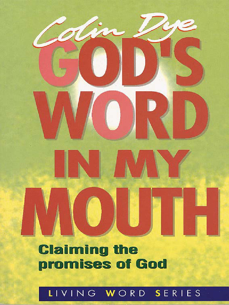 Gods Word in My Mouth | Download Free PDF | Covenant Theology | God The ...