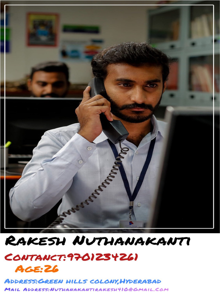 Portfolio Rakesh Nuthanakanti | PDF