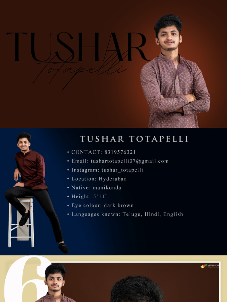 Tushar Portfoilio | PDF