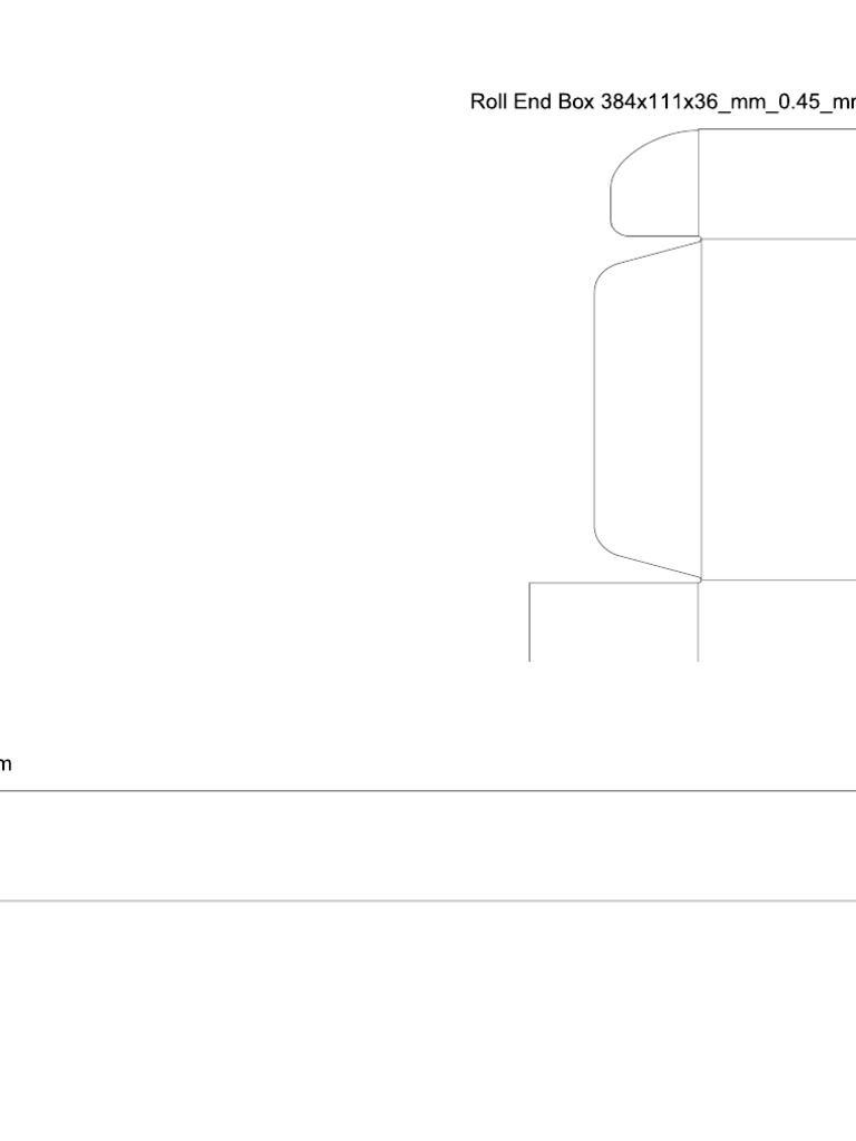 Roll End Box 384x111x36 - MM - 0.45 - MM (Split) | PDF