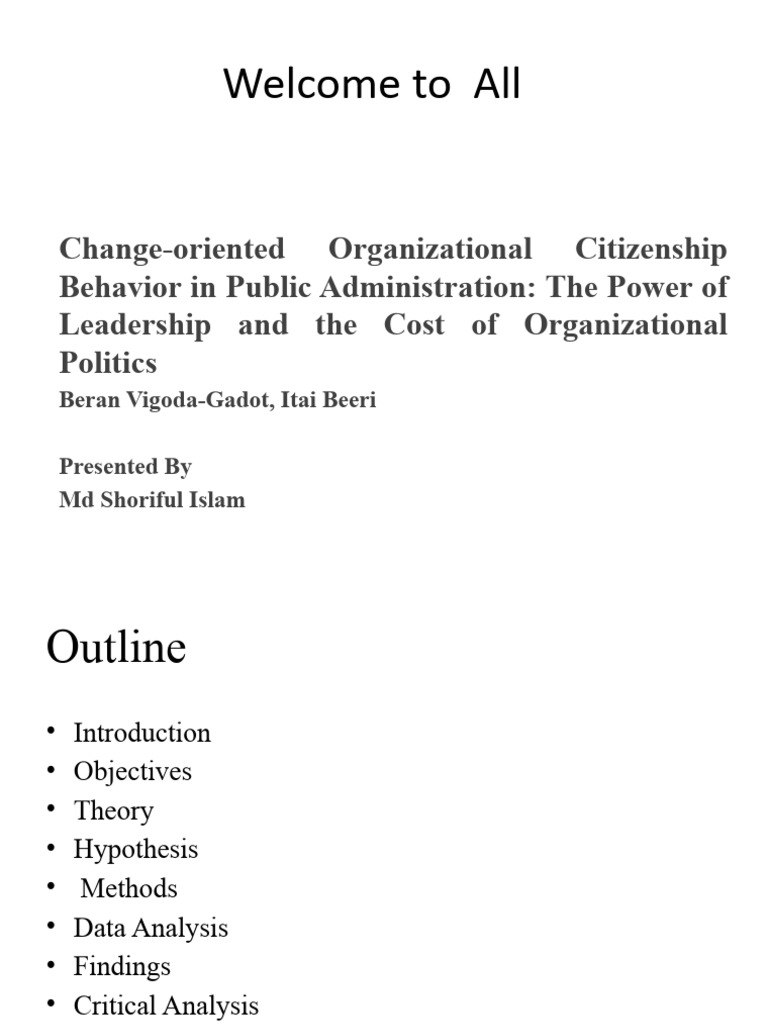Individual Presentation. | PDF | Leadership | Regression Analysis