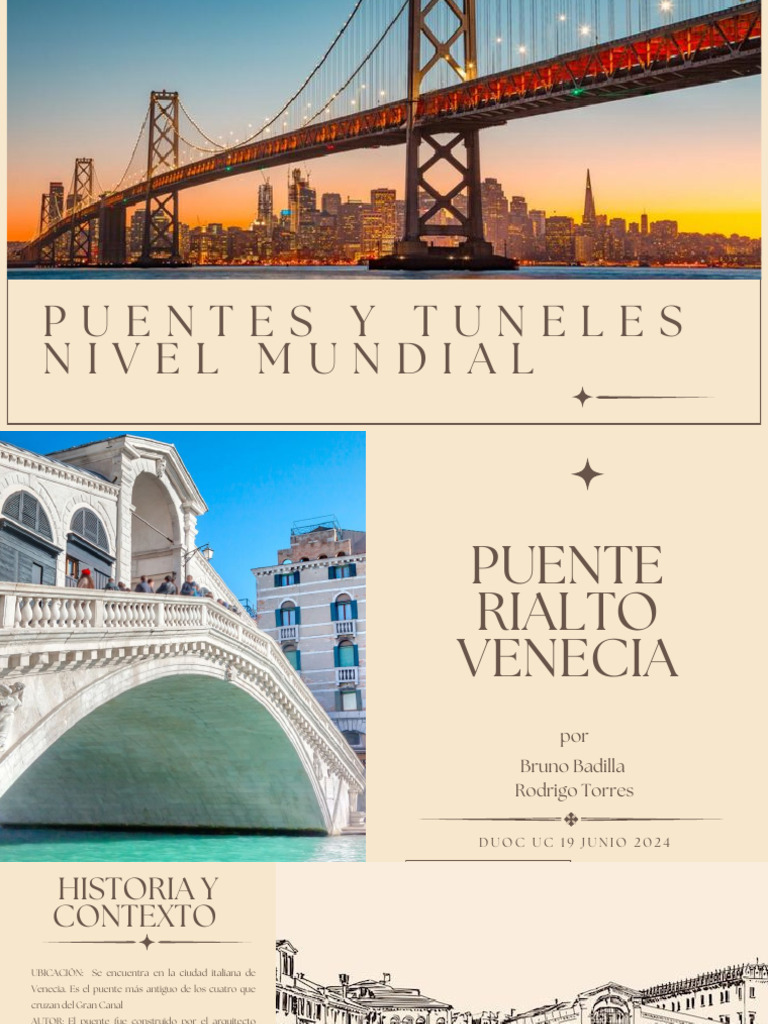 Puente Rialto | PDF | Puente