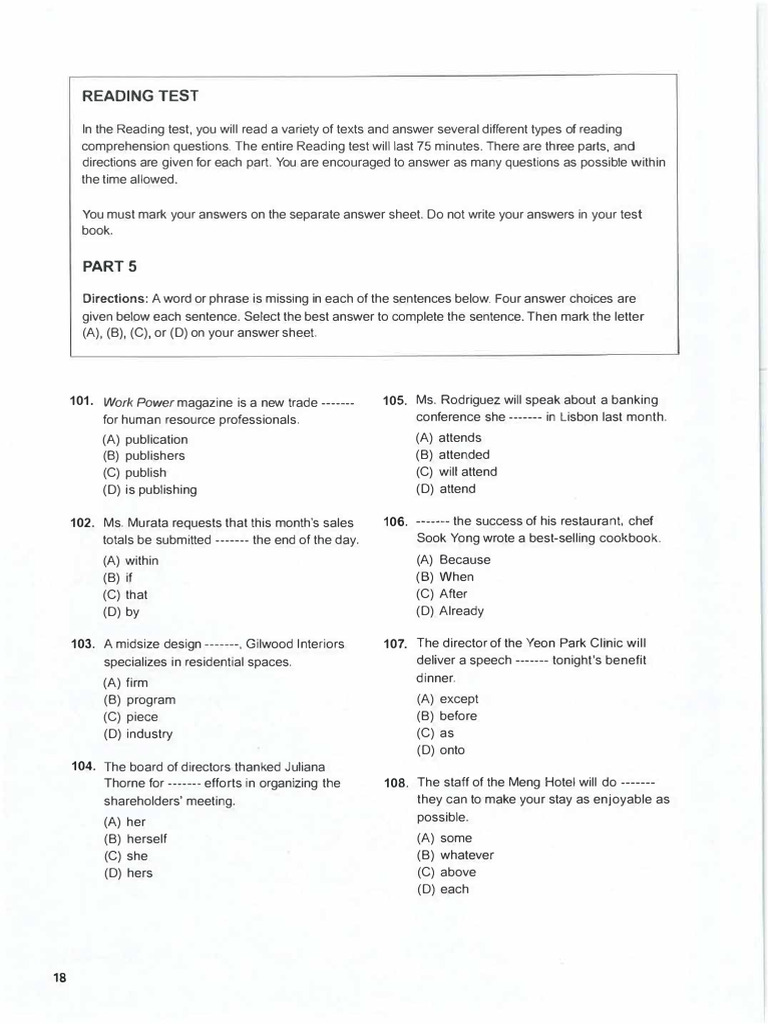 Test Part 5-6 | PDF | Human Communication | Linguistics