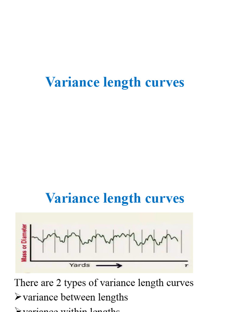 Yarn Variation-Length Curve Analysis | PDF | Variance | Yarn