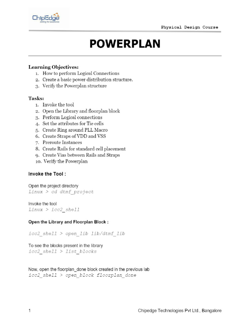 powerplan | PDF
