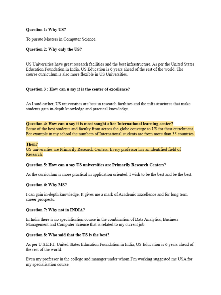 F1 Visa Interview Questionsdocx 240506 125203 Pdf 