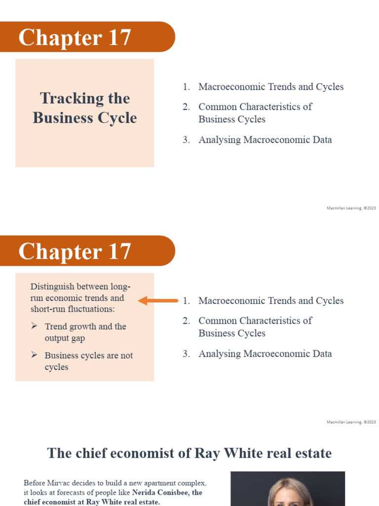Hsw1e Macro Lecture Slides Ch17 | PDF | Business Cycle | Macroeconomics